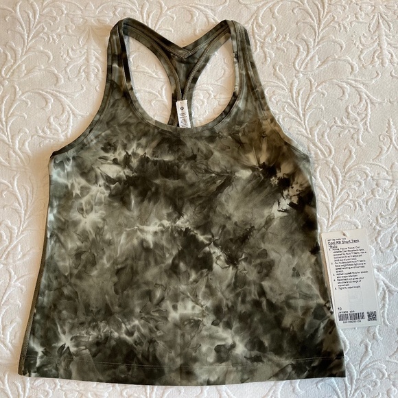 lululemon athletica | Tops | Lululemon Cool Racerback Short Tank Nulu ...